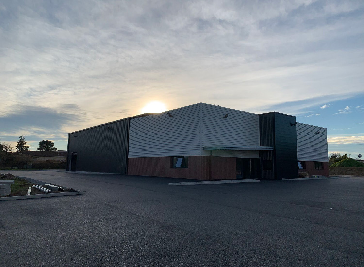 Atlantic Route participe à la réalisation d'une plateforme à Saint Loubès